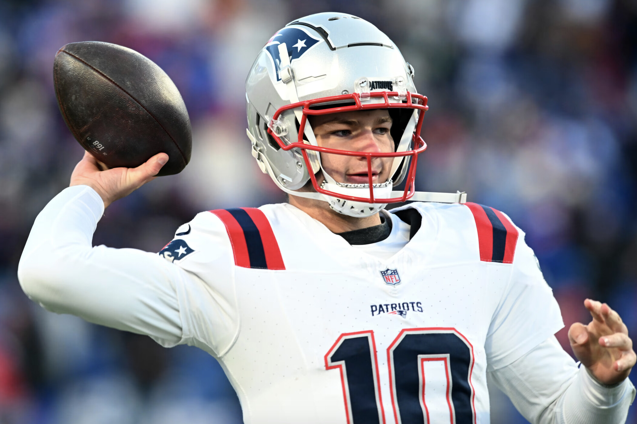 Drake Maye inspirado en Brady para final de American en Denver - El ...